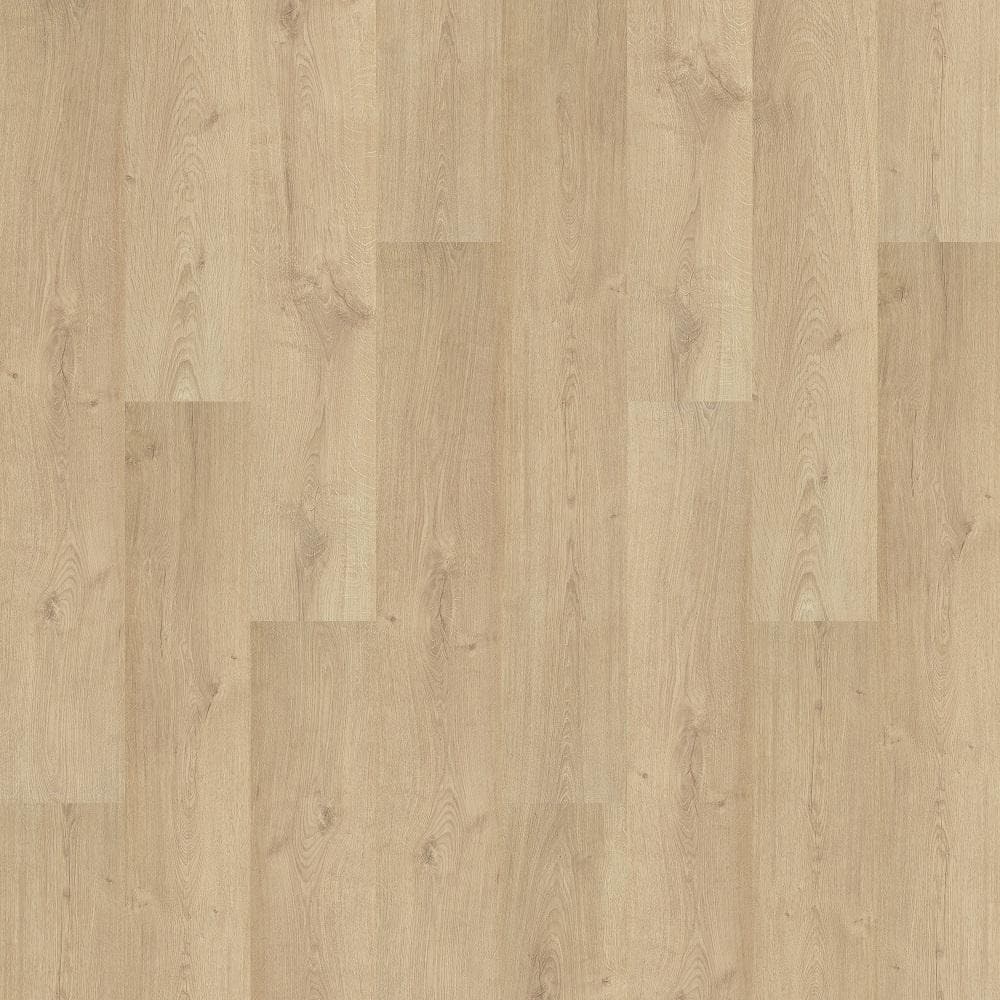 VERT HAUS Sebastian Sand Oak 10 mm T x 7.4 in. x 47.2 in. Waterproof ...