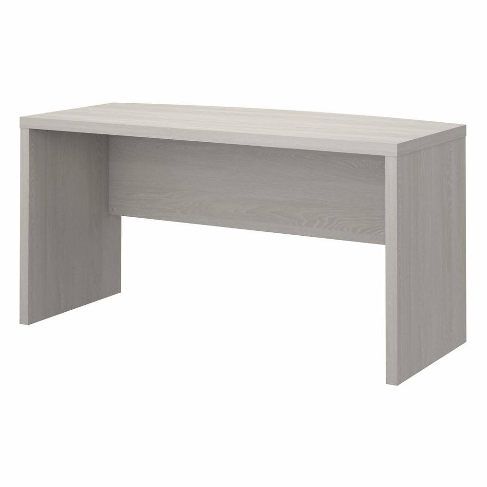 kathy ireland Echo 60 in. Bow Front Gray Sand Desk KI60205-03 - The ...