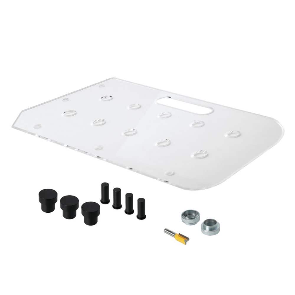 ‎POWERTEC MFT Worktop Jig-Router Template for 3/4 in. Dog Holes ...