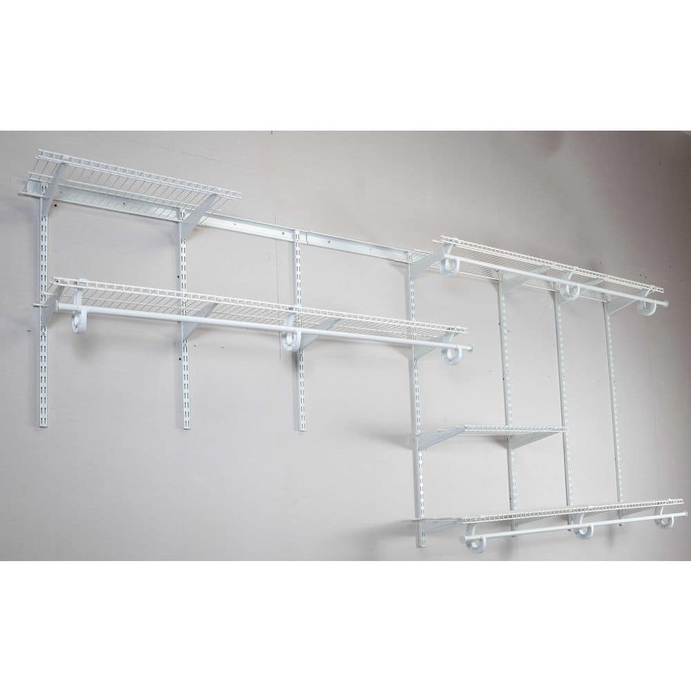 Everbilt 5FT-8FT CLOSET ORGANIZER 00319 - The Home Depot