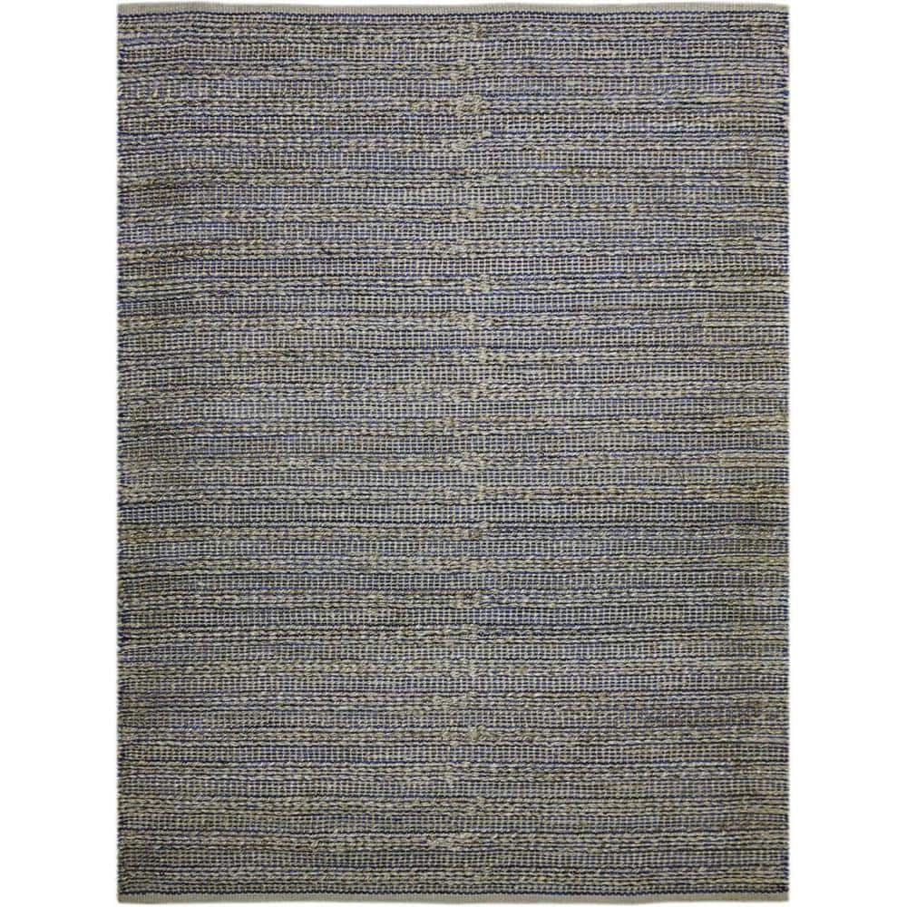 Amer Rugs Naturals 8 ft. X 10 ft. Navy Blue Solid Color Area Rug NAT7 ...