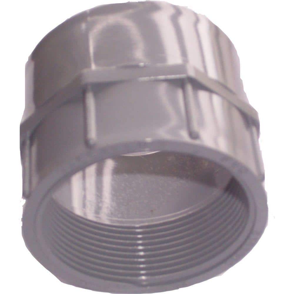 Vassallo 1 in. PVC MPT x MPT Female Adapter 236100G - The Home Depot