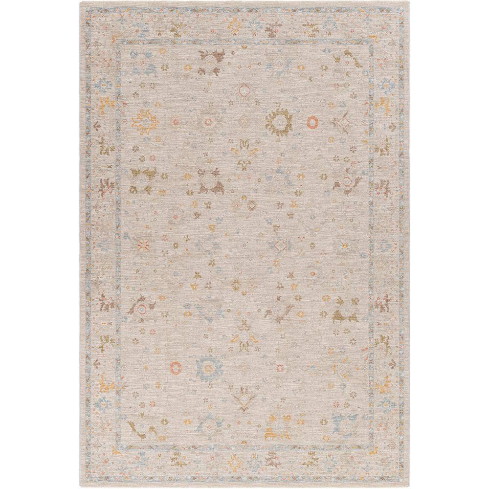 Livabliss Avant Garde Gray Traditional 9 ft. x 12 ft. Indoor Area Rug ...