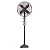 Deco Breeze 16 in. Prestige Rustica Deco Standing Floor Fan DBF0502 ...