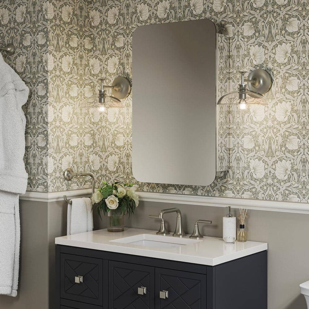 Reviews for KOHLER Embark 20 in. W x 31 in. H Rectangular Rounded ...