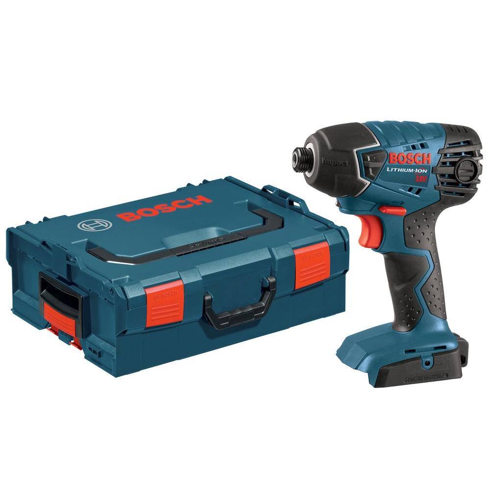 Bosch 18 Volt Lithium-Ion Cordless Electric 1/4 in. Variable Speed ...