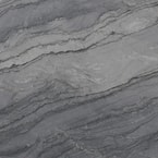 STONEMARK 3 in. x 3 in. Quartzite Countertop Sample in Florida Wave P ...