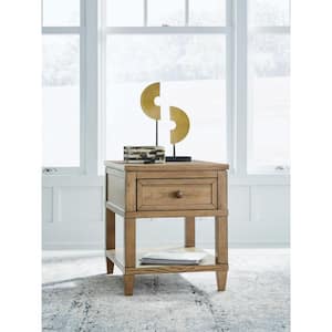 Signature DESIGN BY ASHLEY Bolanburg 24 in. White / Dark Brown ...
