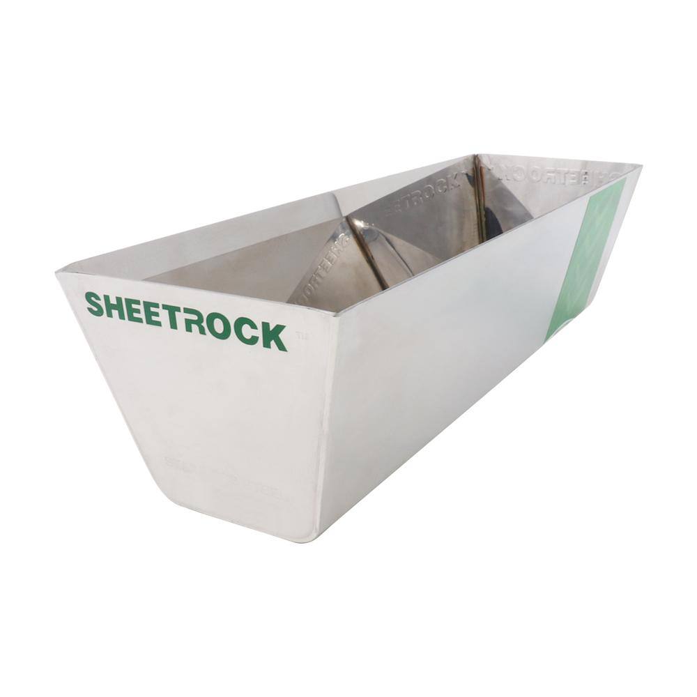 Sheetrock Classic 12 in. Stainless Steel Mud Pan USG340406 - The Home Depot