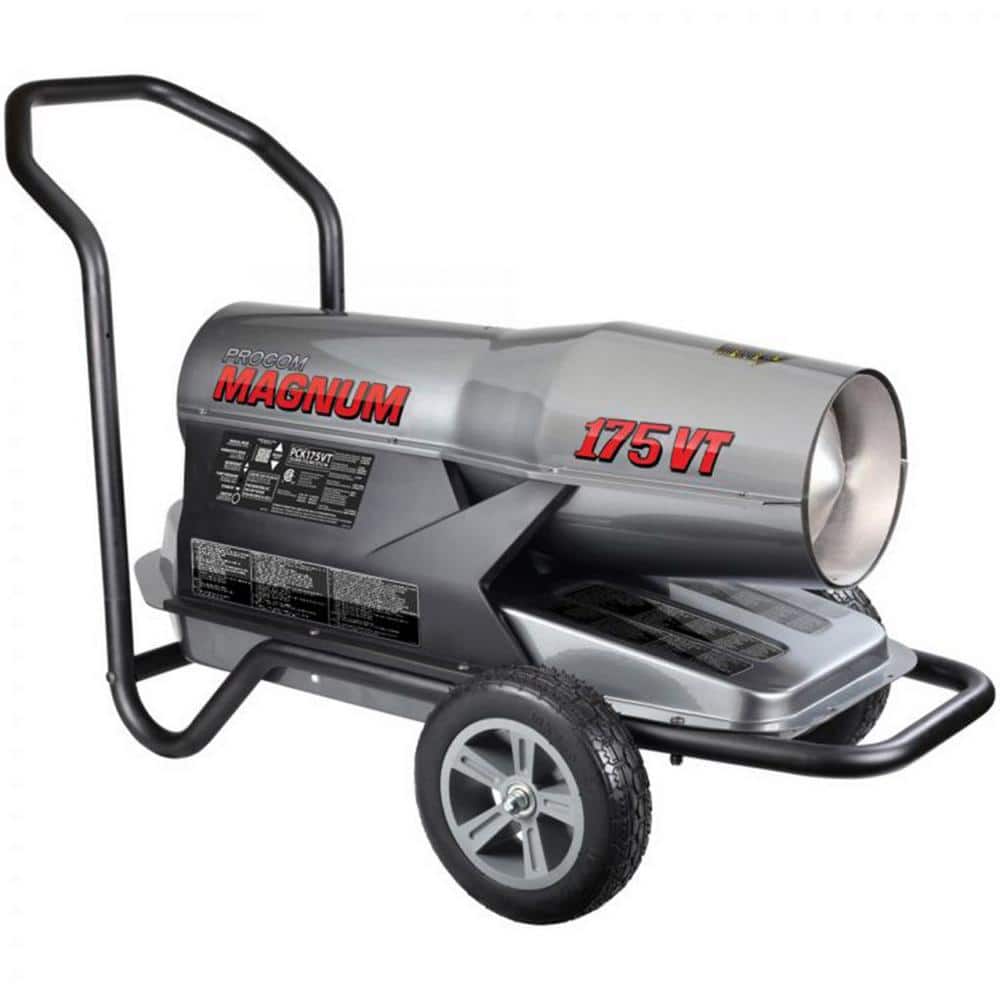 ProCom Heating 175,000 BTU Portable Kerosene Diesel Forced Air ...