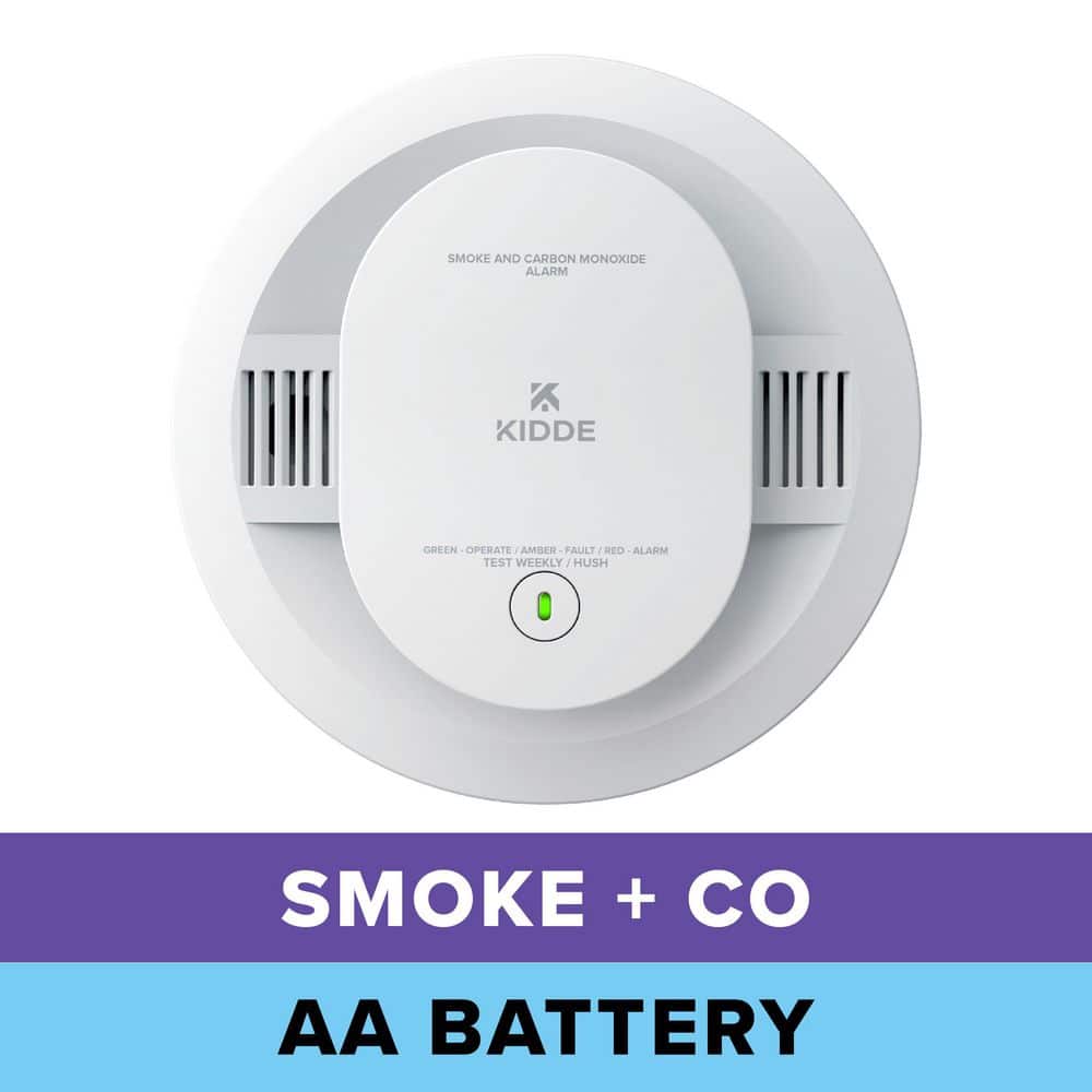 Kidde Battery Powered Smoke and Carbon Monoxide Detector with LED ...