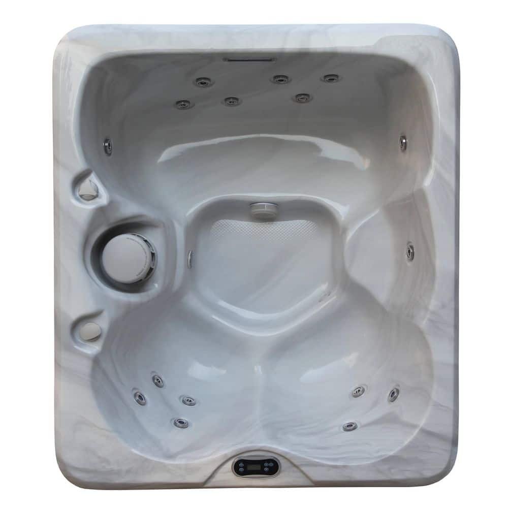 SIERRA SPAS Retreat 5-Person 16-Jet Hybrid 110V/220-Volt Plug and Play ...