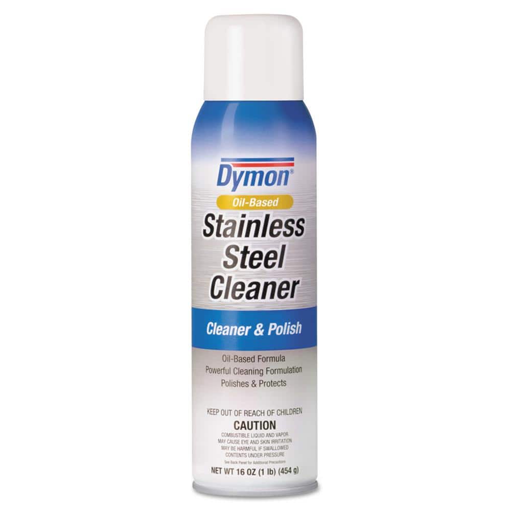 Dymon 16 oz. Stainless Steel Cleaner, Aerosol, (12-Carton) ITW20920 ...