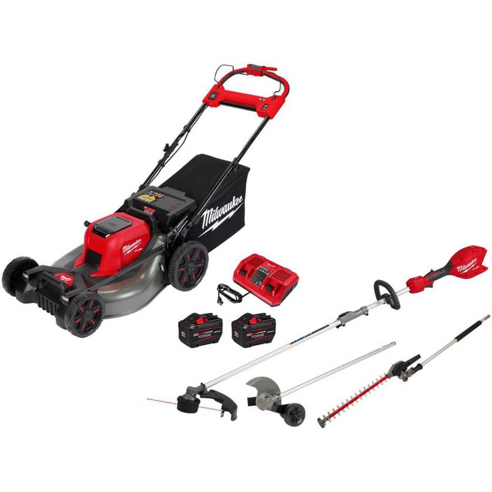 Milwaukee M18 FUEL Brushless 21 in. Self-Propelled Mower w/ String ...