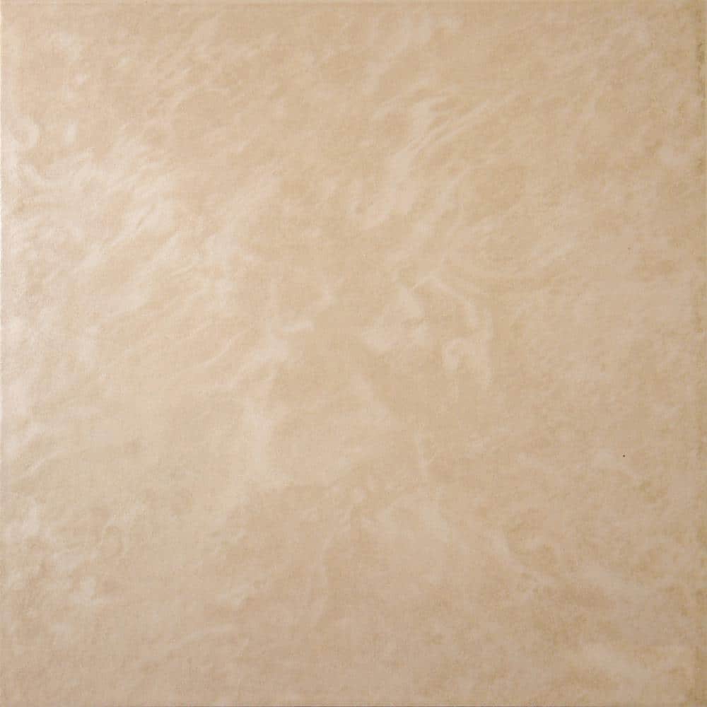 MSI Isla Beige 16 in. x 16 in. Matte Ceramic Floor and Wall Tile (16.02 ...