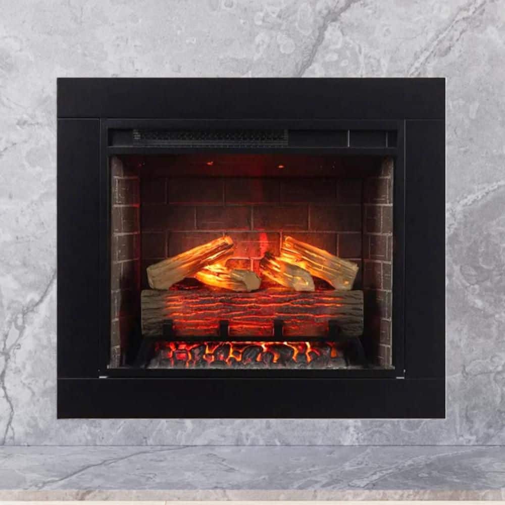 Modern Ember Uptown 23 in. Smart Electric Fireplace Insert Heater with ...