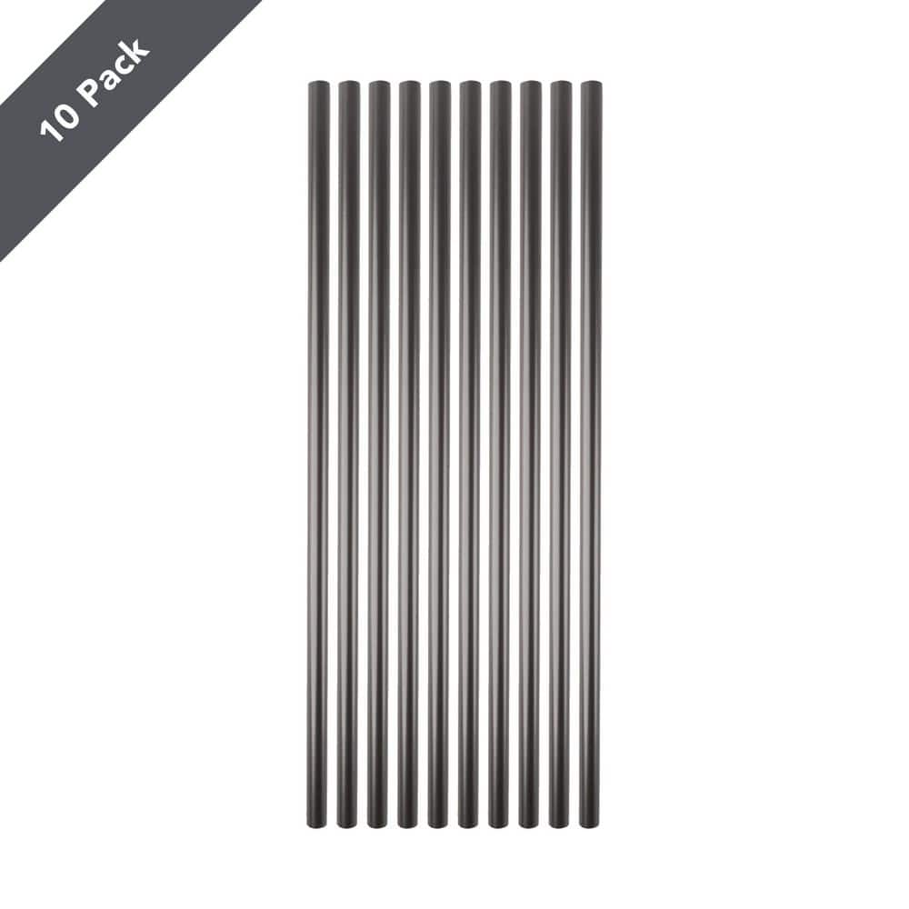 Deckorators 26 in. x .75 in. Bronze Aluminum Round Classic Baluster (10 ...