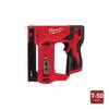 Milwaukee M12 12-Volt Lithium-Ion Cordless 3/8 in. Crown Stapler (Tool ...