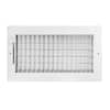 Venti Air 12 in x 8 in Adjustable, Single Deflection, 1 Way Supply ...