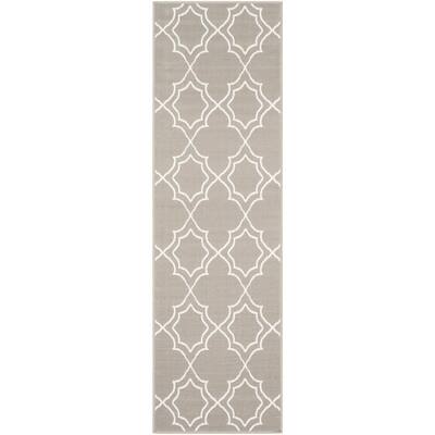 Artistic Weavers Felix Taupe 2 ft. 3 in. x 11 ft. 9 in. Geometric ...