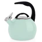 Chantal Anniversary 8-Cups Enamel-On-Steel Sage Green Tea Kettle 37-ANN SA