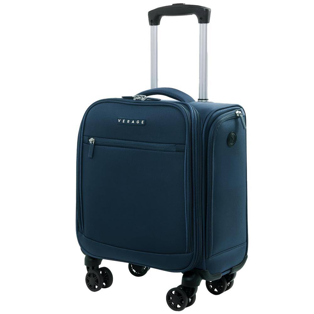 VERAGE 18 in. Spinner Small Suitcase, Softside Lightweight Travel Bag ...
