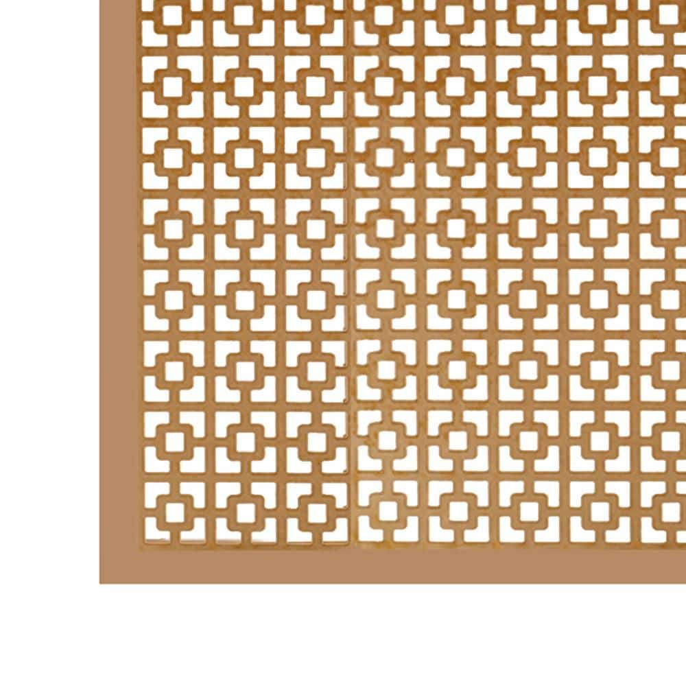 M-D Building Products 12 in. x 24 in. Chain Link Copper Aluminum Sheet ...