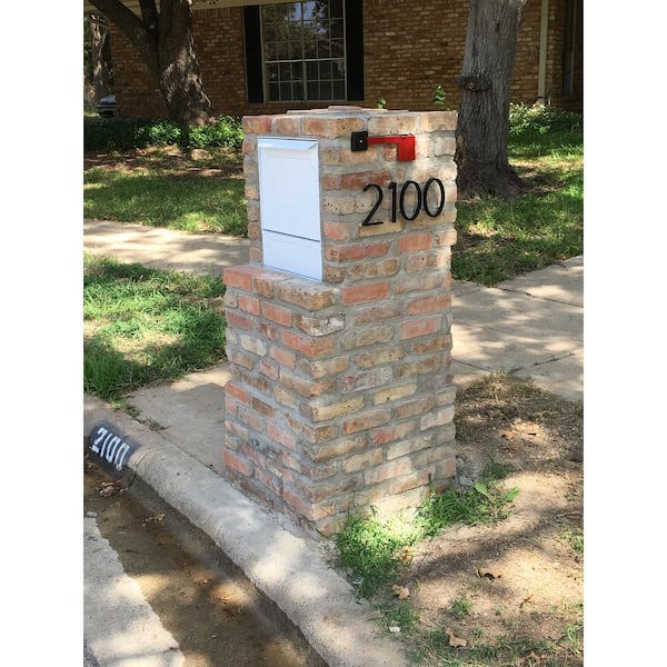 Locking Mailbox Pillar