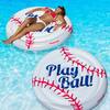 Swimline Baseball Extra Large Island Pool Float 90532 - The Home Depot