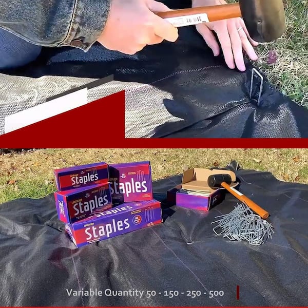 Ashman Online Ashman Landscape Fabric, Weed Barrier Fabric 3 ft. x 50 ...