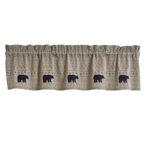 Park Designs Signal Mountain Bear Valance 6986-470 - The Home Depot