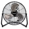 NewAir 18 in. High Velocity Portable Floor Fan with 3 Fan Speeds and ...