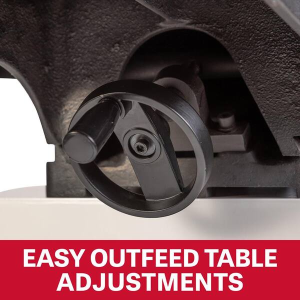 Jet 8 in. Helical Cutterhead Jointer with Jetblack Performance Coating ...