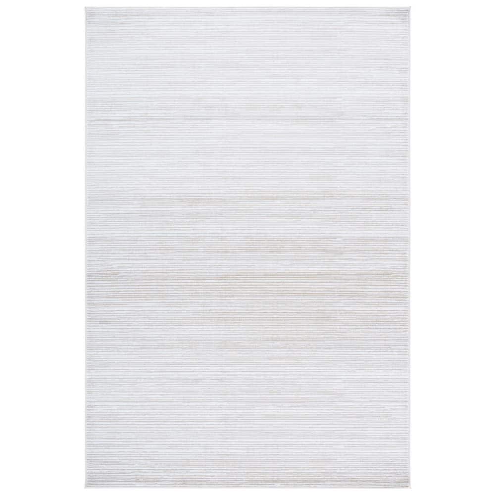 SAFAVIEH Vision Ivory 5 ft. x 8 ft. Solid Marle Area Rug VSN606J-5W ...