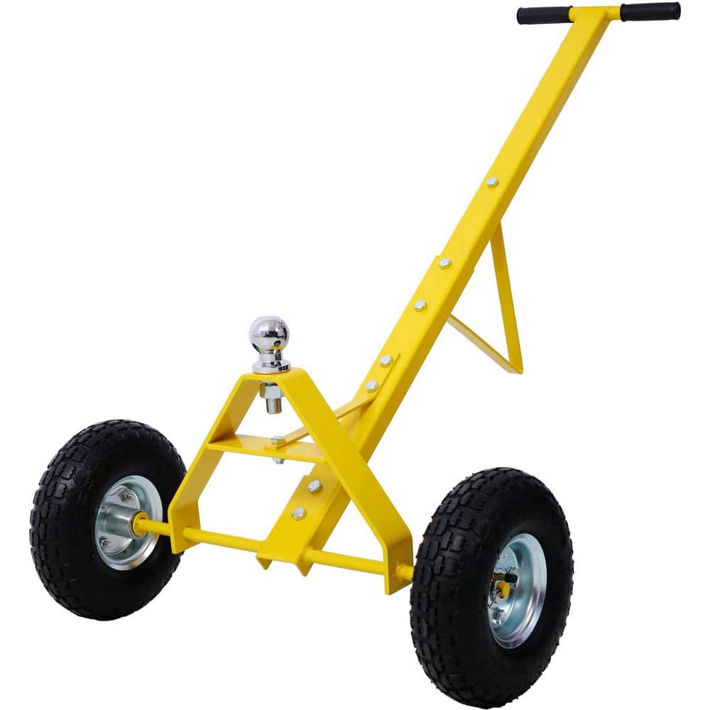 Siavonce Trailer Dolly with Pneumatic Tires, 600 lb. Maximum Tongue ...