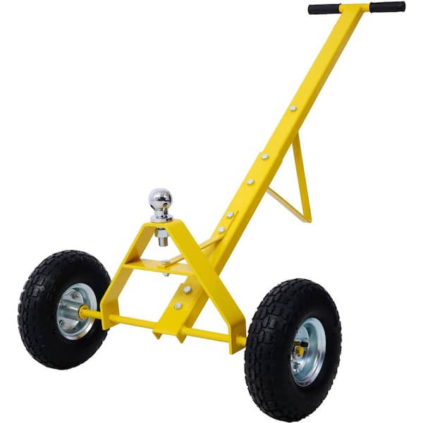 Siavonce Trailer Dolly with Pneumatic Tires, 600 lb. Maximum Tongue ...