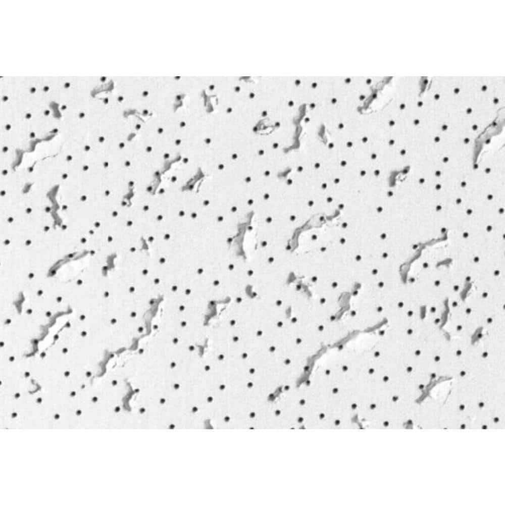 USG Ceilings 2 ft. x 4 ft. Fifth Avenue White Square Edge Lay-In ...