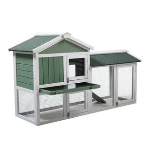 48.1 in. W Large Outdoor Chicken Coop Wooden Chicken Coop Duck Coop ...