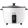 AROMA 32-Cup White Rice Cooker ARC-7216NG - The Home Depot