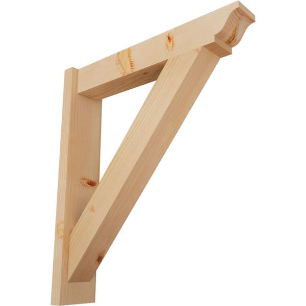 Ekena Millwork 6 in. x 30 in. x 26 in. Douglas Fir Westlake Traditional ...