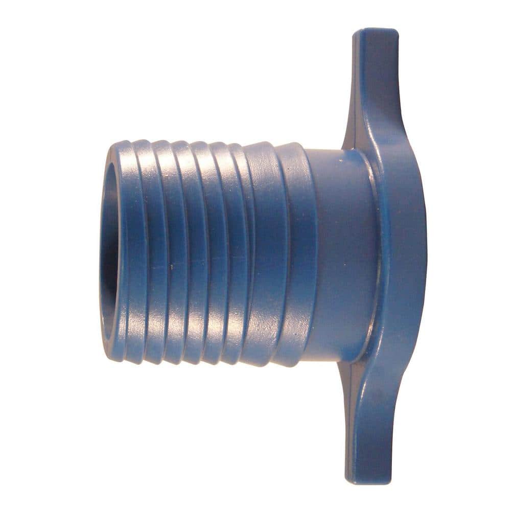 Apollo 1-1/4 in. Barb Insert Blue Twister Polypropylene Plug Fitting ...