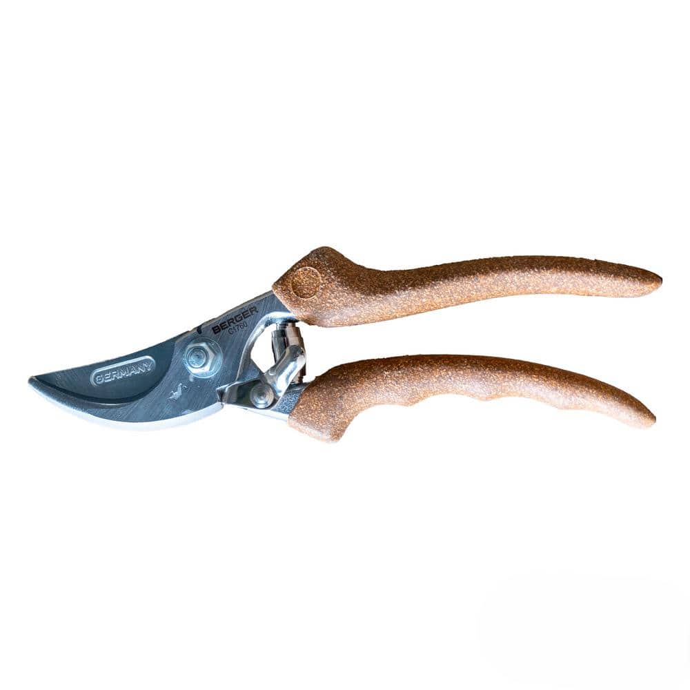 Berger 2.25 in. Hand Pruning Shears with Cork Handles C1760 - The Home ...