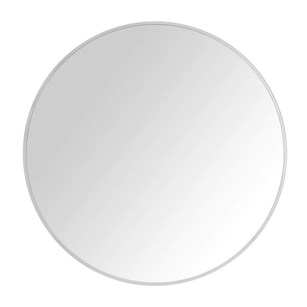 Avanity Avon 30 in. W x 30 in. H Round Stainless Steel Framed Wall ...
