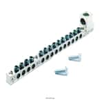 Square D 15 Terminal Ground Bar Kit for QO/Homeline Electrical Panel ...