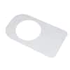 Oatey White Plastic Square Toilet Base Plate 31258 - The Home Depot
