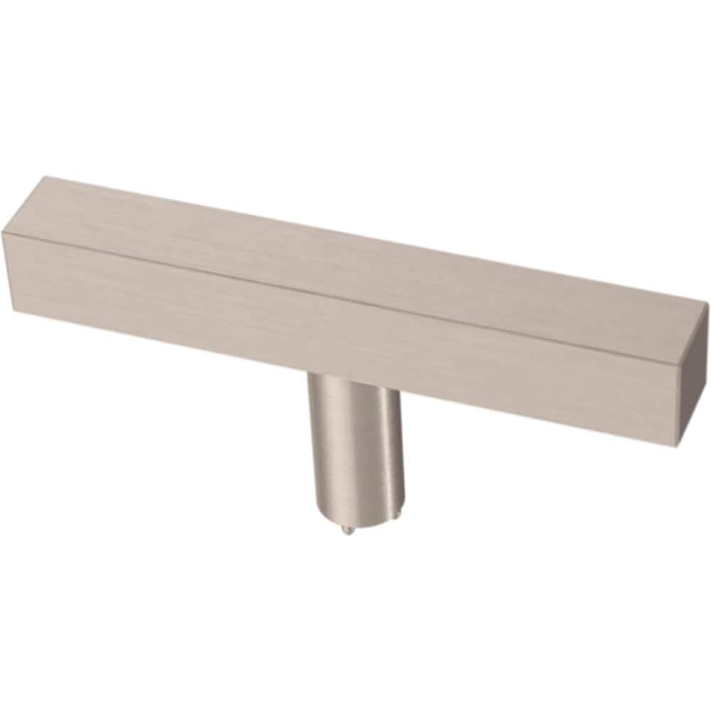 Liberty Square Bar Knobble 3 in. (76 mm) Modern Matte Satin Nickel ...