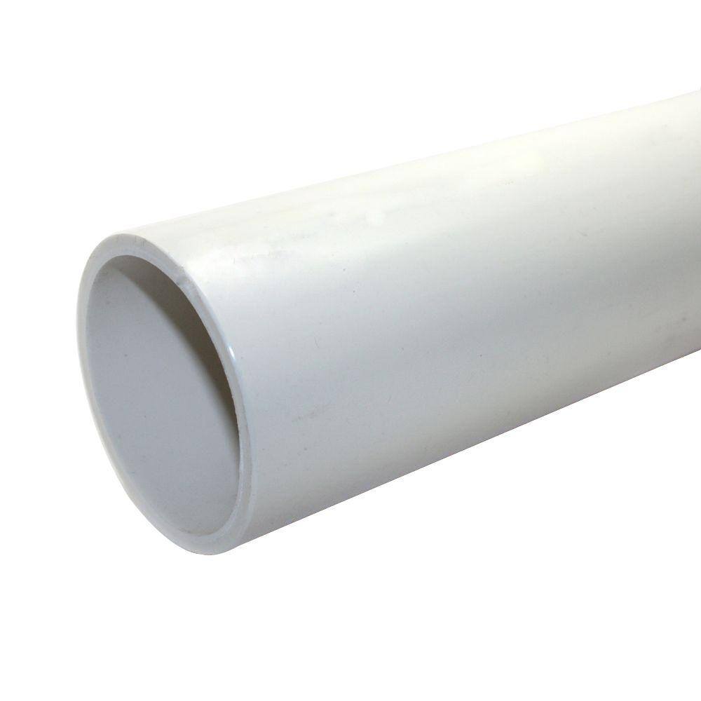 JM EAGLE 3 in. x 10 ft. White PVC Schedule 40 DWV Foamcore Pipe 10140 - The Home Depot