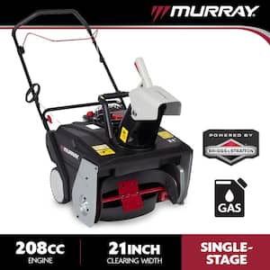 Poulan PRO 18 in. 99cc Auger Propelled Single Stage Gas Snow Blower ...