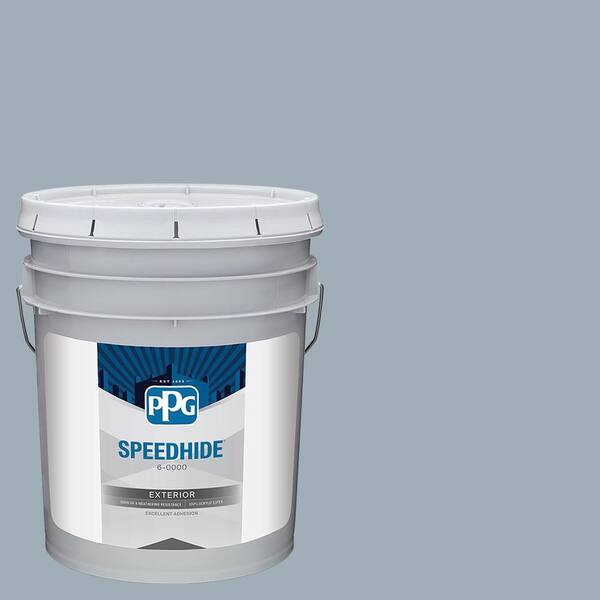 SPEEDHIDE 5 gal. PPG1040-4 Set In Stone Semi-Gloss Exterior Paint ...