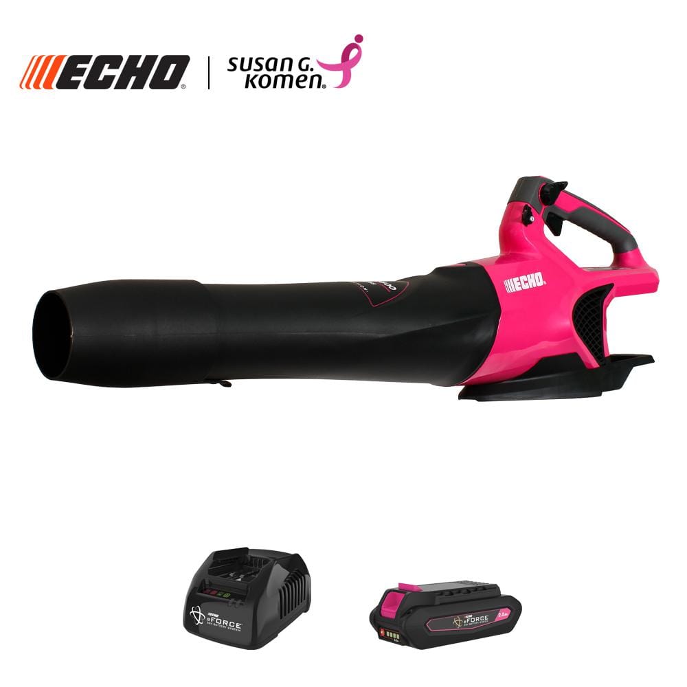 Reviews for ECHO 56V 151 MPH 526 CFM Limited Edition Pink Cordless Battery Powered Handheld Leaf ...